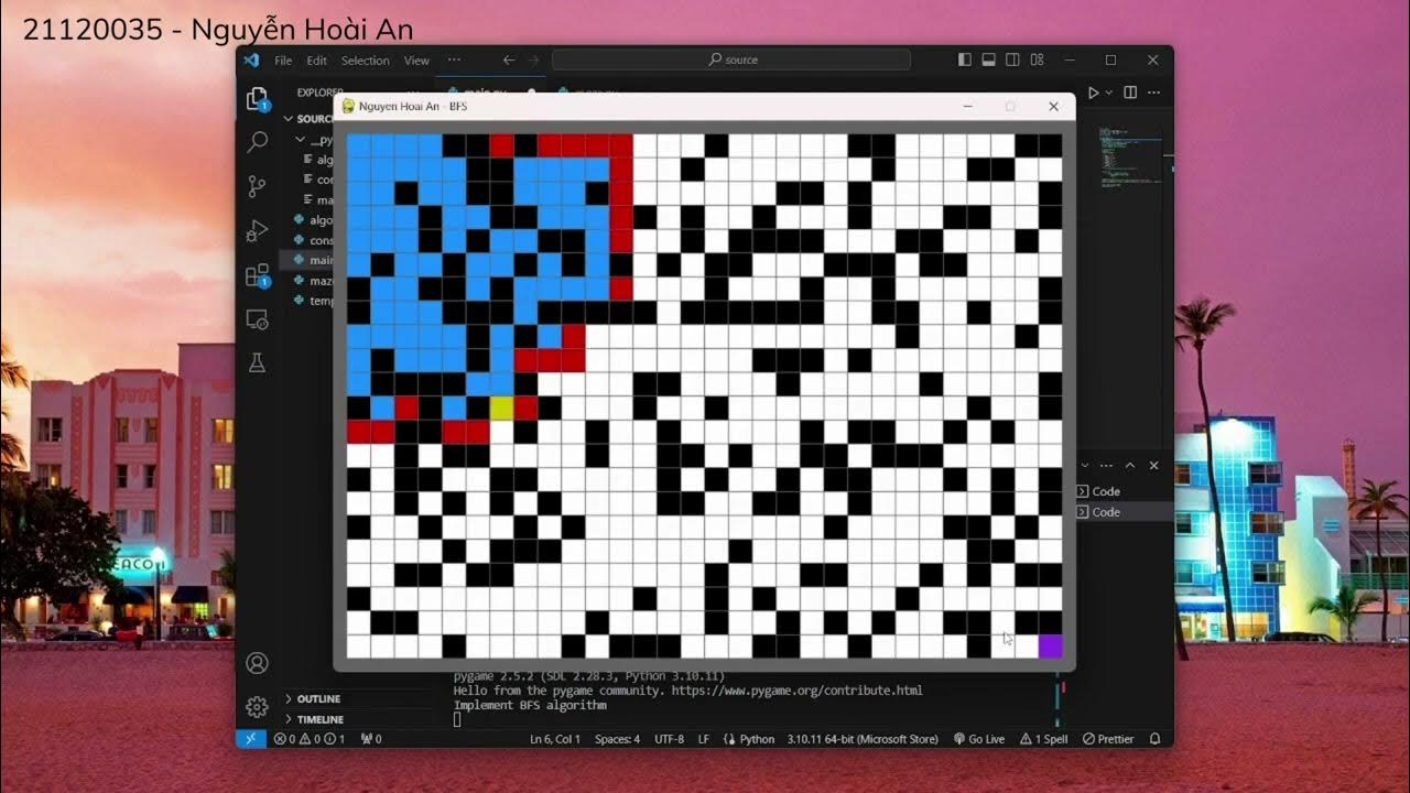 [Introduction to AI - HCMUS] Lab 1 - Graph Search Algorithms - YouTube