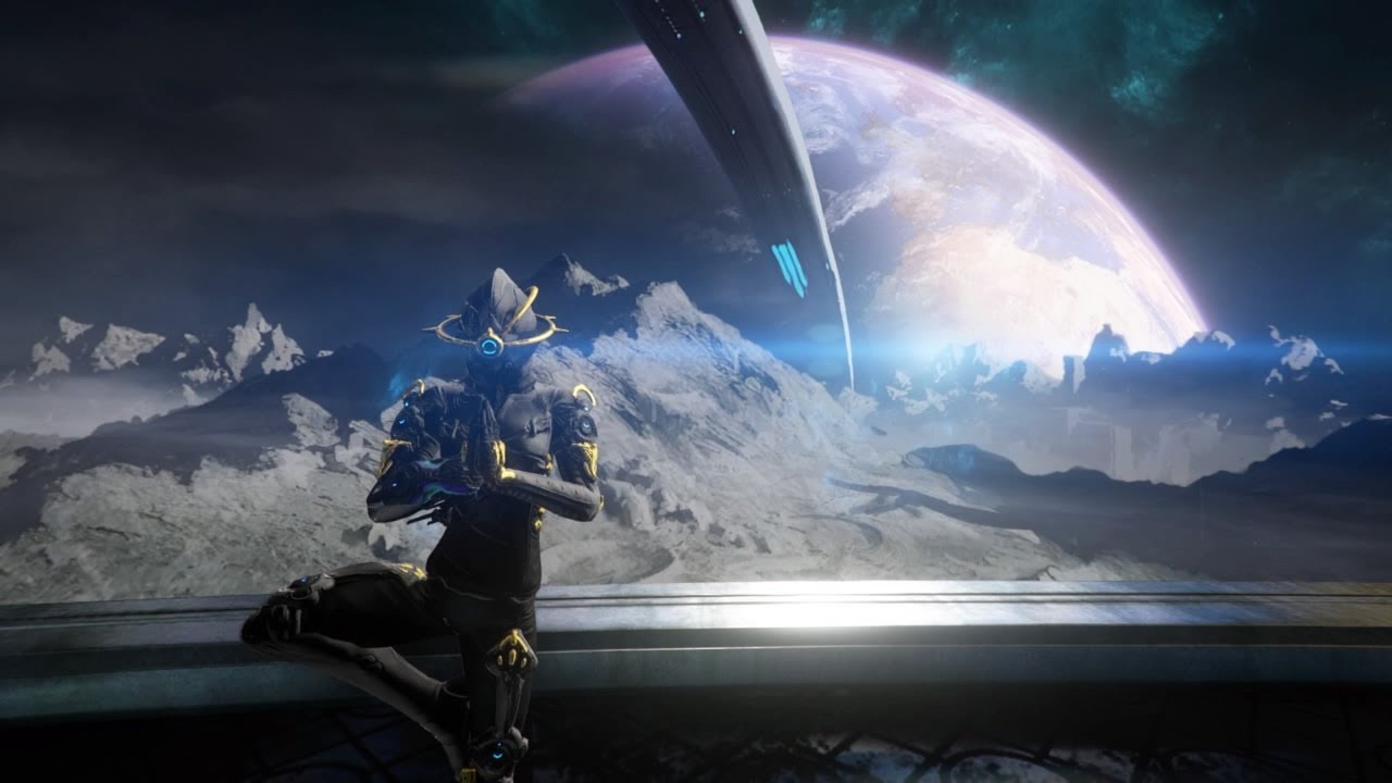 Warframe Archive Saita prime suit - YouTube