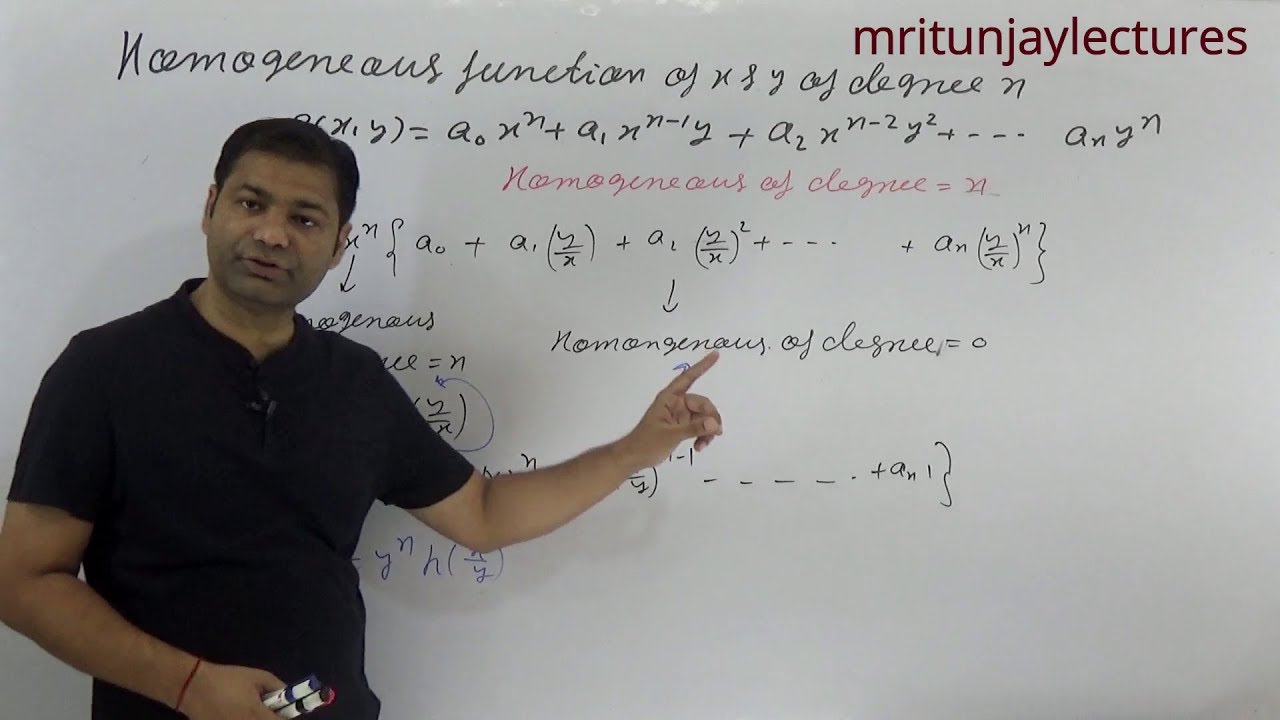 #2.01 DIFFERENTIAL EQUATIONS PART -1|| ENGINEERING MATHEMATICS - YouTube