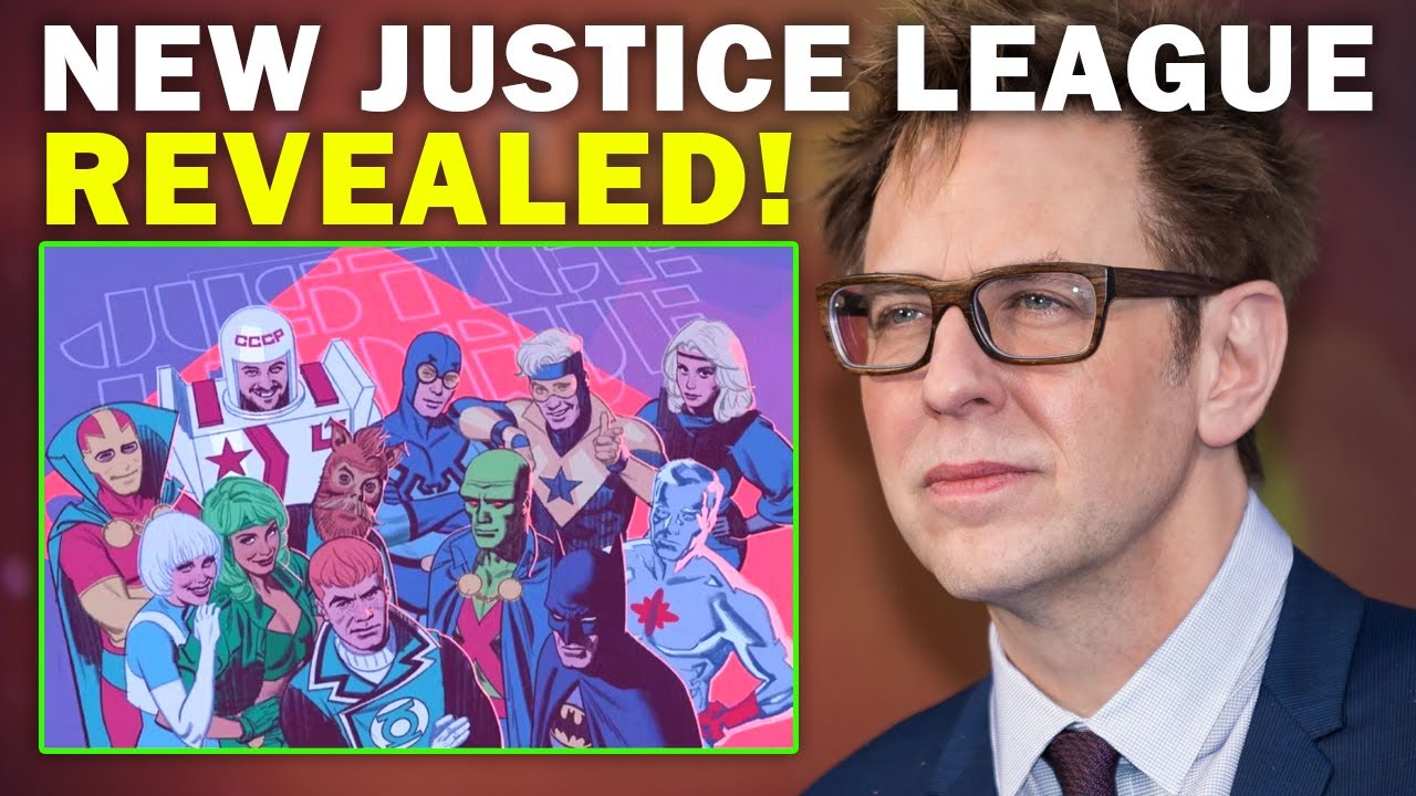 James Gunn REVEALS New DCU Superhero Team | Justice League ...
