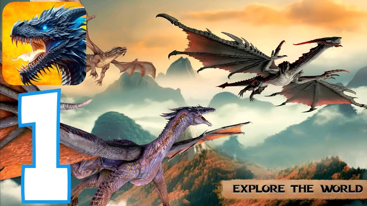 Dragon Simulator Be a Dragon | Tutorial - Gameplay Walkthrough Part 1 ...