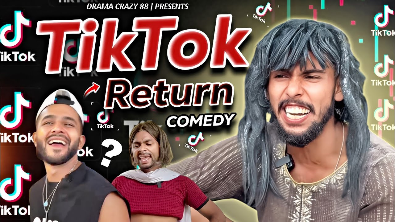 Tik TOK return comedy 😅 video. sakina ki video 😁 #funny #tiktok # ...