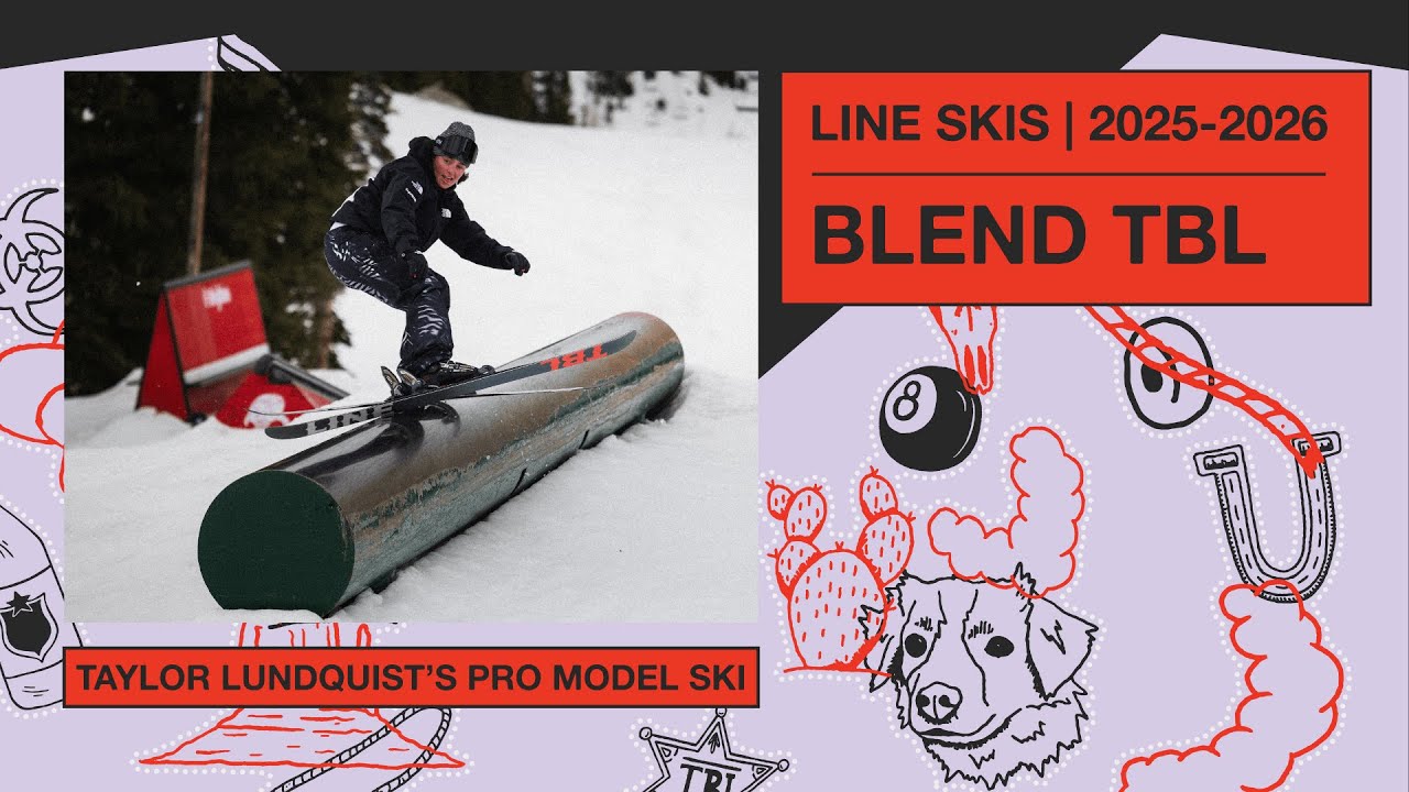 Blend TBL Skis - Taylor Lundquist's Pro Model Blend - YouTube