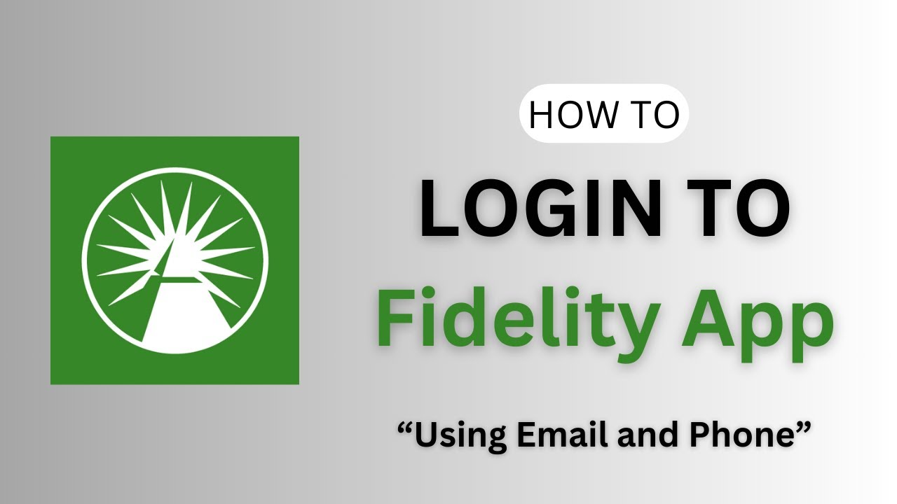 Sign In Fidelity 2025 | How to Login Fidelity App - YouTube