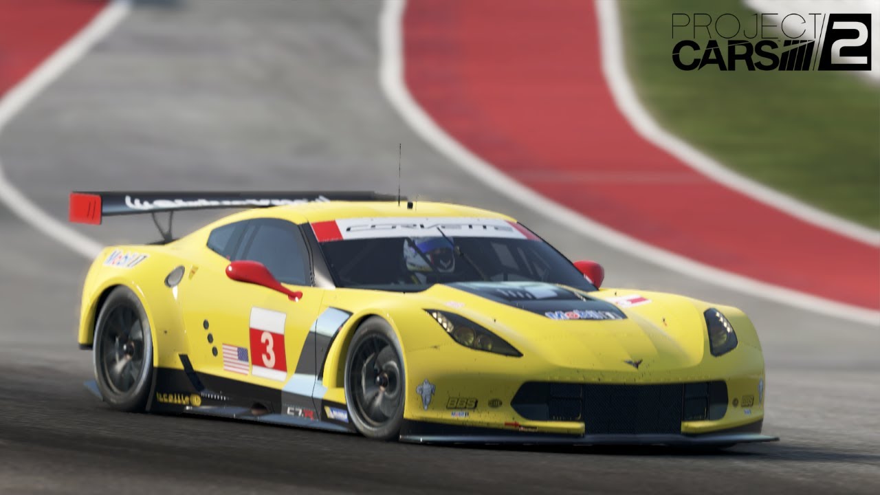 Project Cars 2 Chevrolet Corvette C7-R Racing Around Circuit of the ...