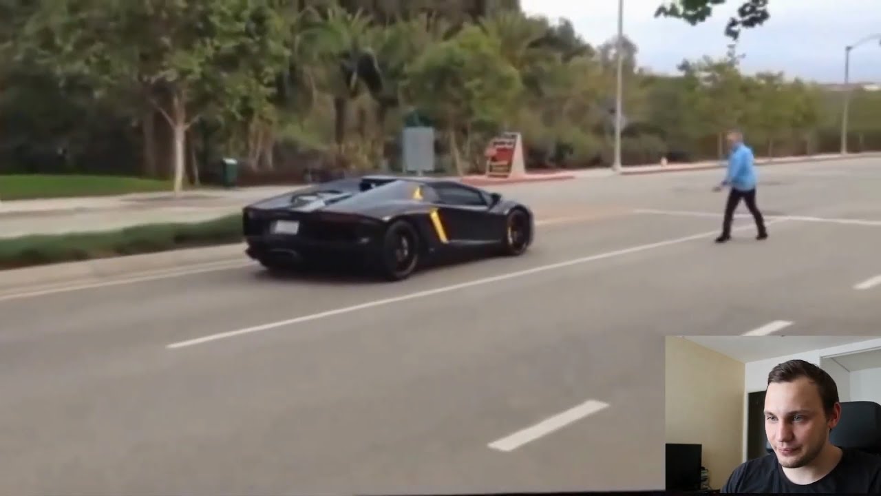 People vandalizing Supercars / Angry at Supercars, people are so ...