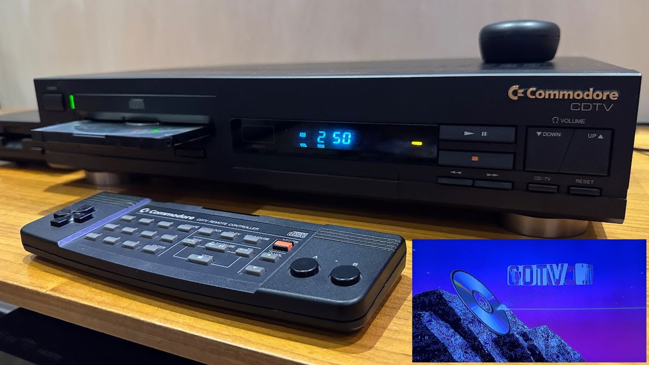 MAC 77 - Wow! 1991 Commodore CDTV Fires 1st Time To 65" 4K LCD Via ...