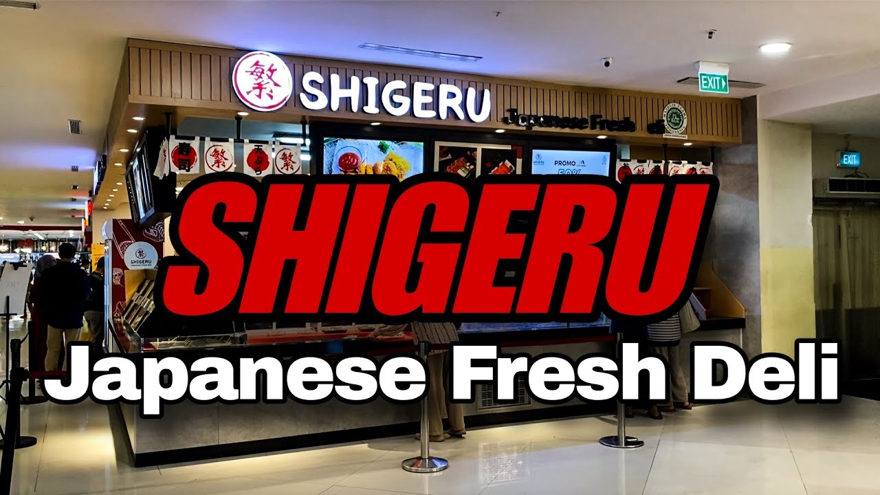 SHIGERU JAPANESE FRESH DELI #makandijogja - YouTube
