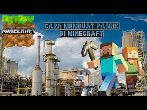 Cara membuat pabrik di Minecraft | How to make factory in Minecraft ...