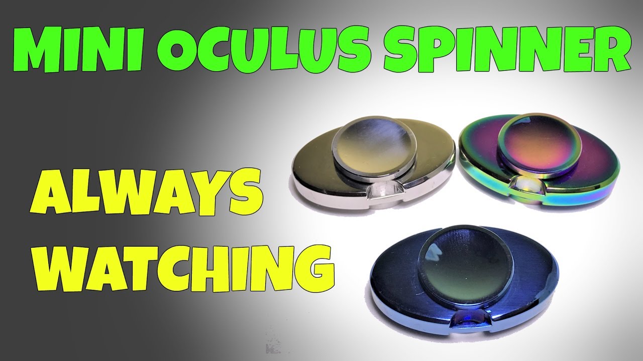 MINI OCULUS SPINNER - SPINETIC SPINNERS (Tobeco Technology) - YouTube