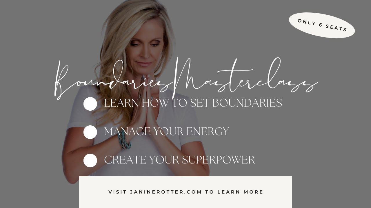 Boundaries Masterclass - YouTube