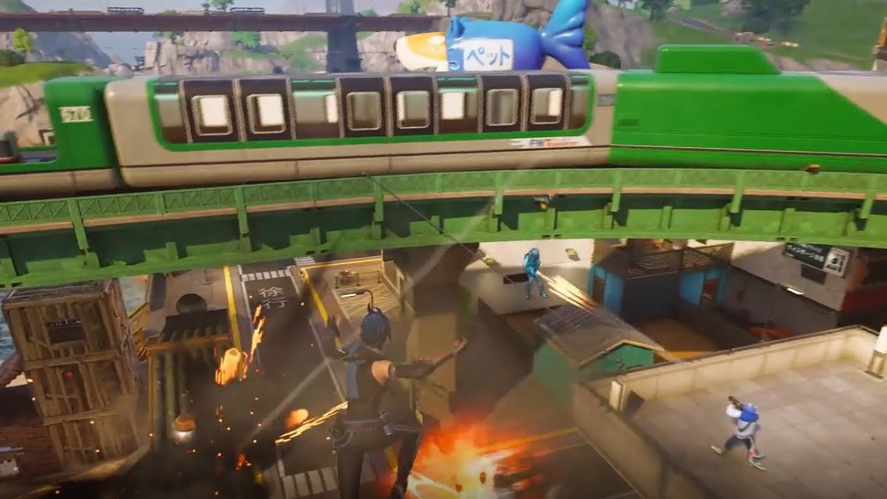 Train loot only in Fortnite - YouTube