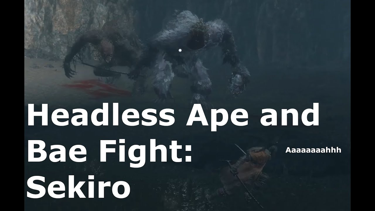 Headless Ape and Bae Fight: Sekiro Shadows Die Twice - YouTube