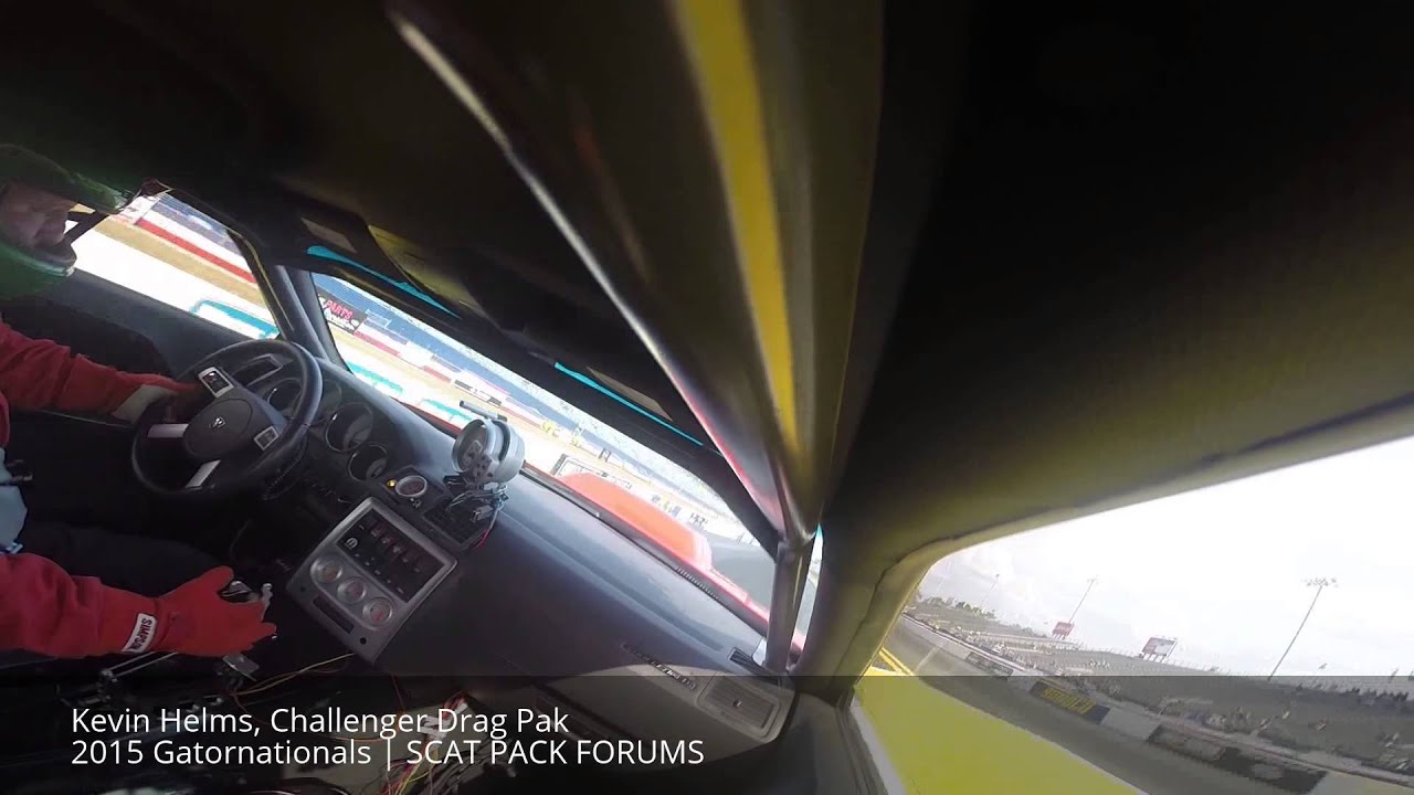 Kevin Helms, Challenger Drag Pak, 2015 NHRA Gatornationals | SCAT PACK ...