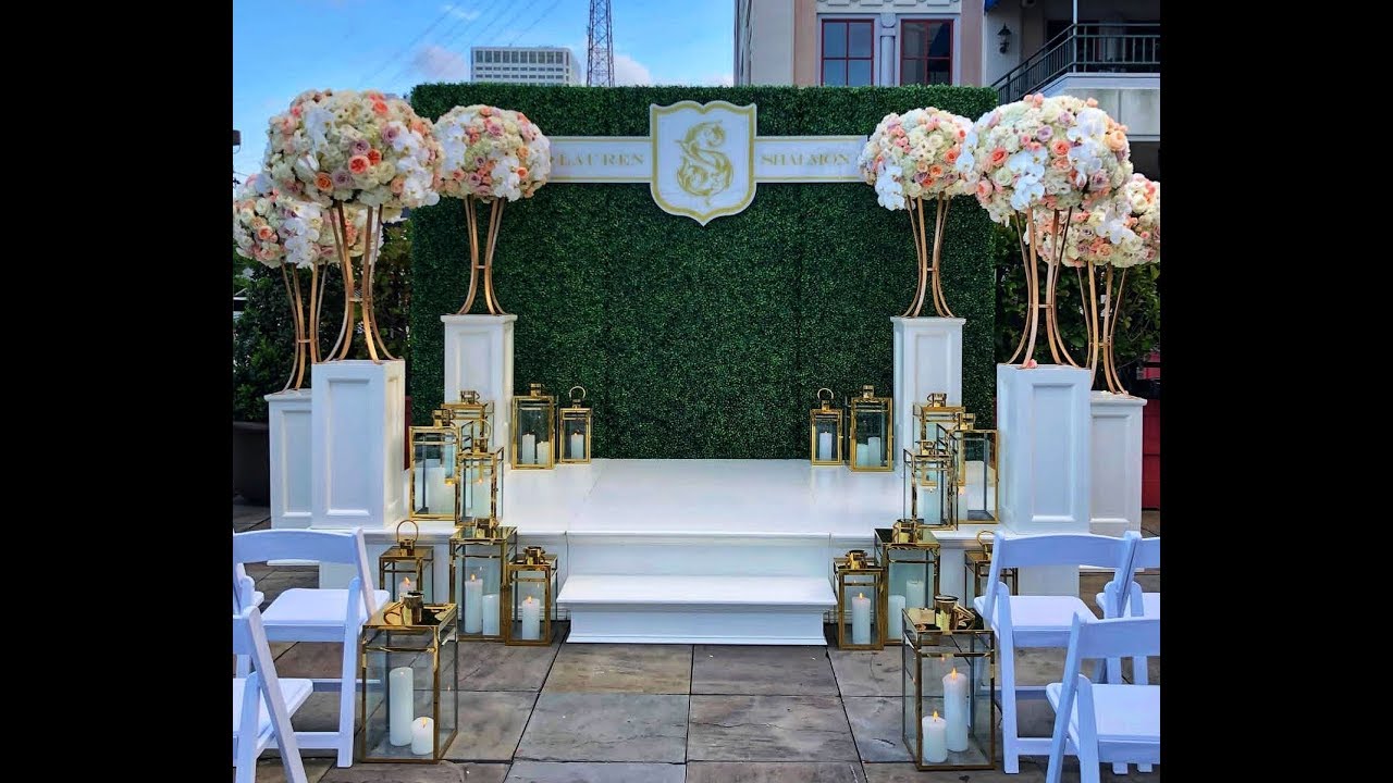 Mapambo ya harusi with JACKMAPAMBO - YouTube