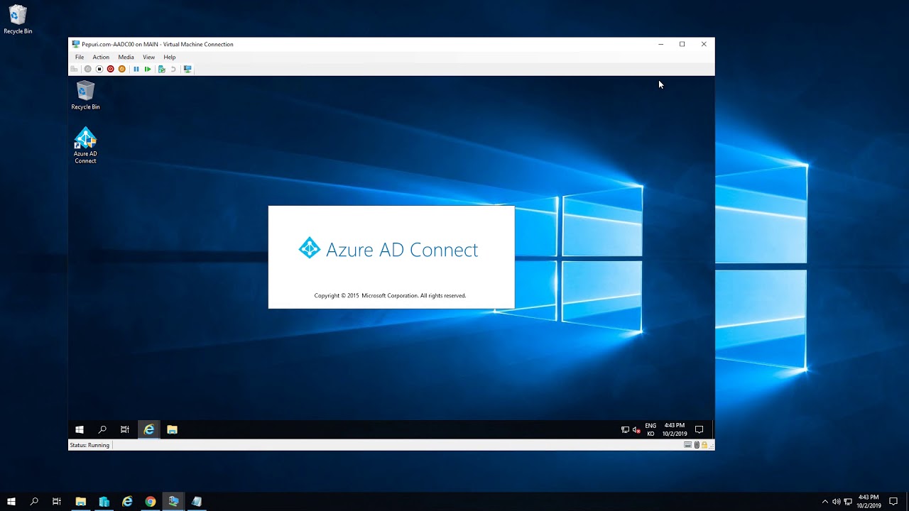 Install Azure AD Connector - YouTube
