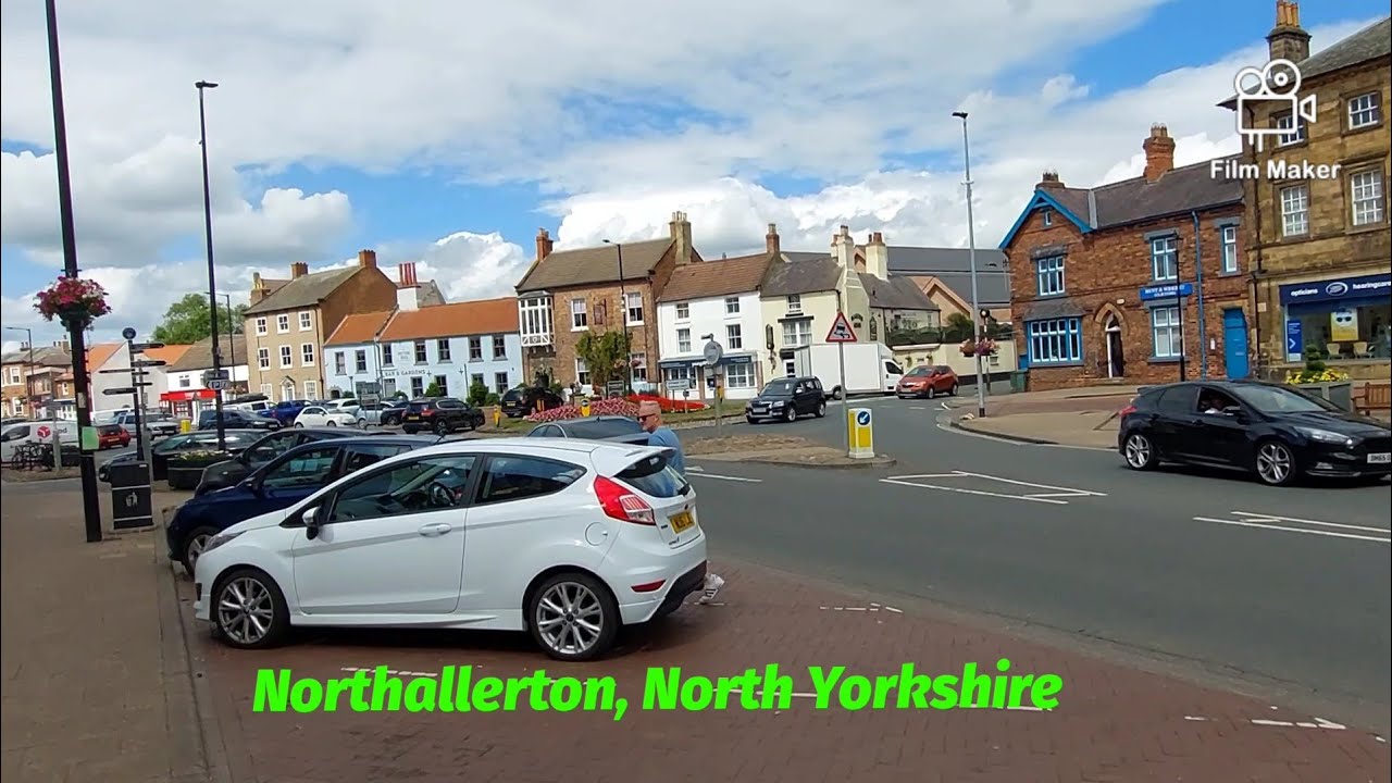 Northallerton in Yorkshire, a walk around - YouTube
