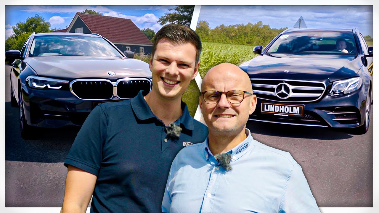 Denne uges battle: BMW 530d vs. Mercedes E300de - YouTube