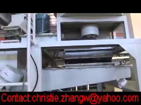 Oats dehulling machine - YouTube
