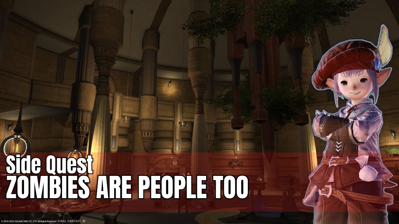 Final Fantasy XIV | A Realm Reborn | Side Quest - Zombies Are People ...