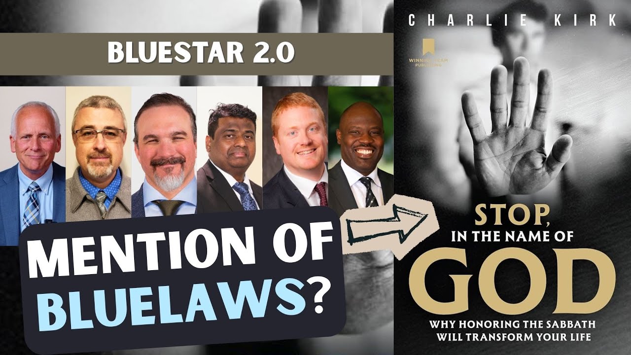 Charlie Kirk's book & The Blue Laws - David Engelhardt, Pr. Ron K, Dr ...