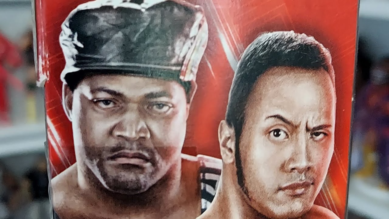 WWE Mattel Elite "NoD" Faarooq and The Rock unboxing, review, and ...