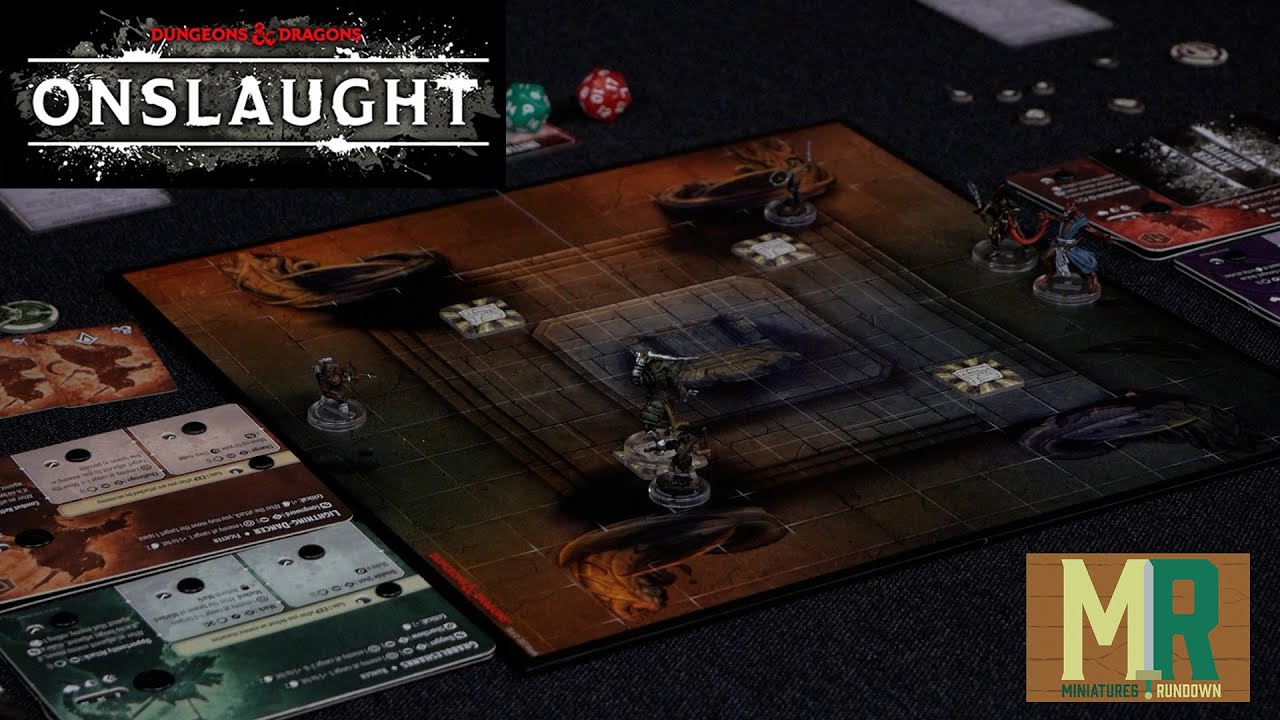 Dungeons and Dragons Goes Skirmish? - D&D Onslaught Preview - YouTube