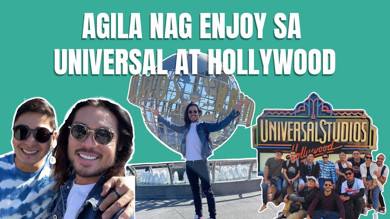 TASK FORCE AGILA sa Universal Studios sa HOLLYWOOD | Jay Gonzaga Part 2 ...