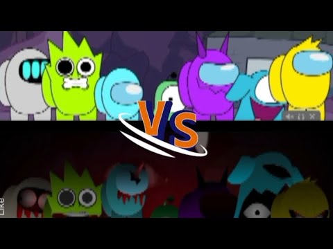 Among us normal vs horror mode. Incredibox Sprunki! - YouTube