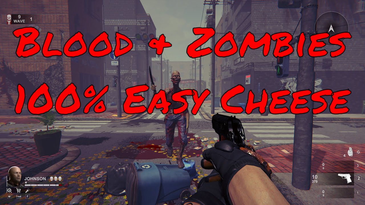 Blood And Zombies 100% Achievements - SOLO EASY CHEESE - YouTube