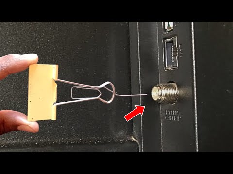 How to make tv antenna at home - To watch all channels in the world! Satellite signal
