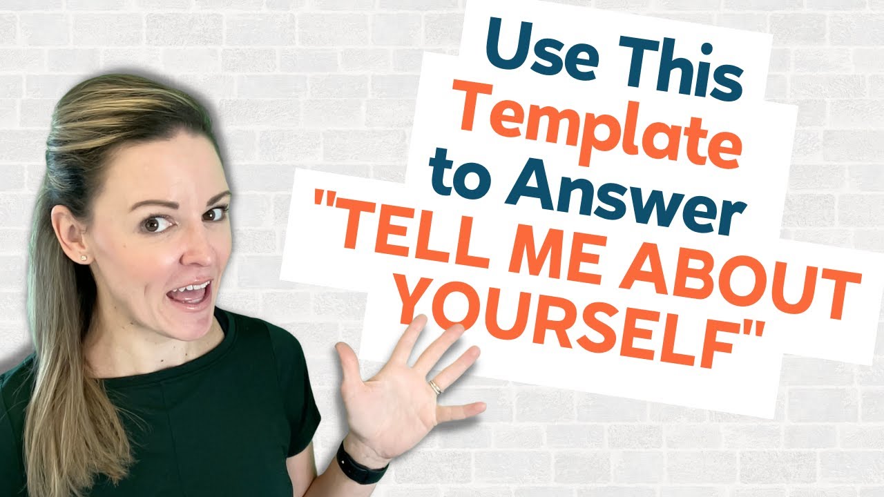 How to Answer "Tell Me About Yourself" at a Job Interview (Answer ...