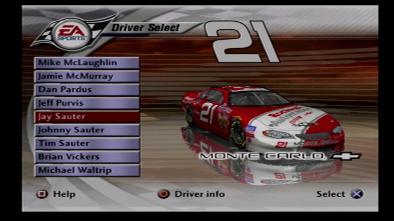 NASCAR Thunder 2003 - Jay Sauter @ Richmond - YouTube