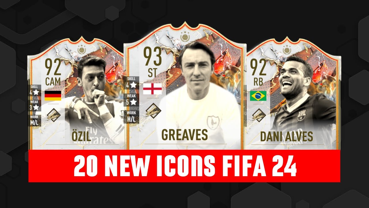 20 NEW ICONS wishlist | FIFA 24 | EA Sports FC 24 - YouTube