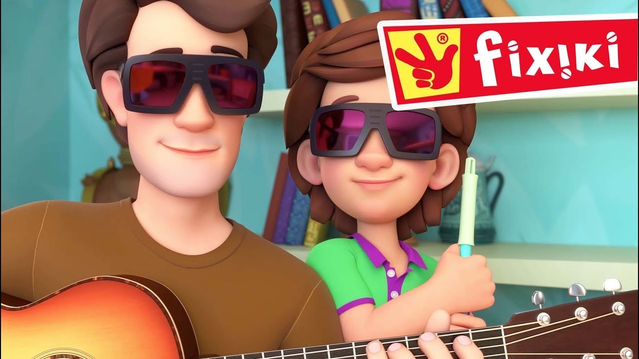 Desene cu Fixiki | Simka și Chitara - Desene animate educative pentru ...