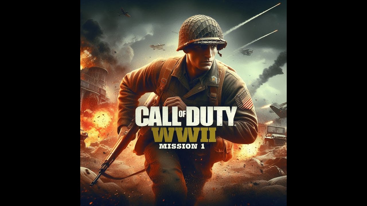Storming Normandy: Call of Duty WWII First Mission Cinematic Gameplay ...