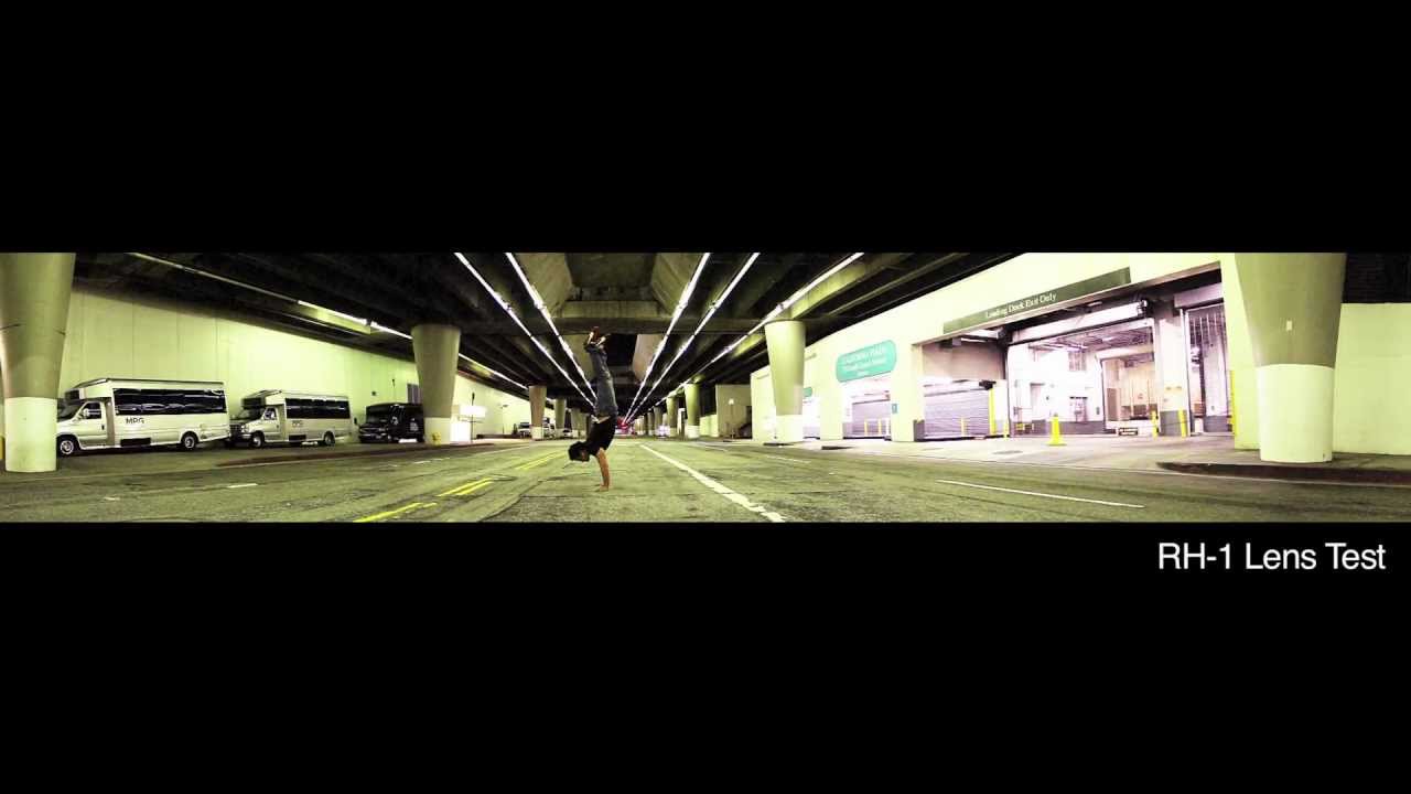 RH-1 Anamorphic Lens Test - Prototype - YouTube