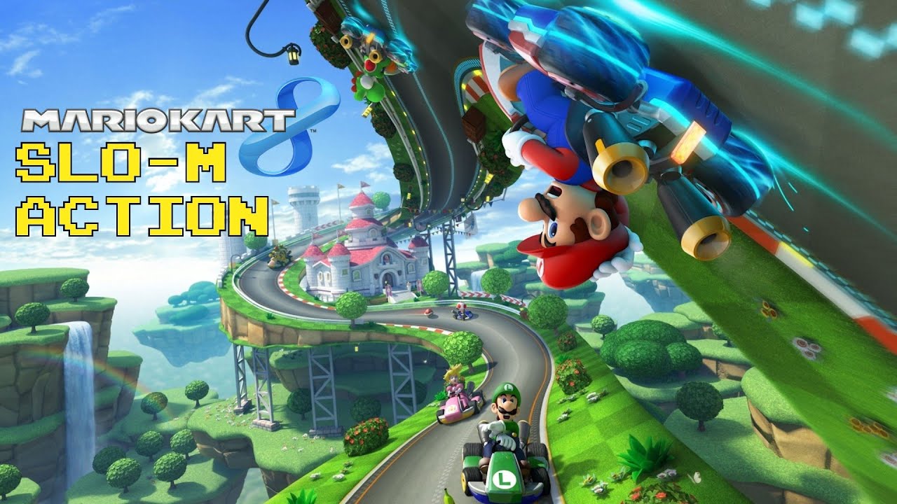 Mario Kart 8 Slow Motion HD - YouTube