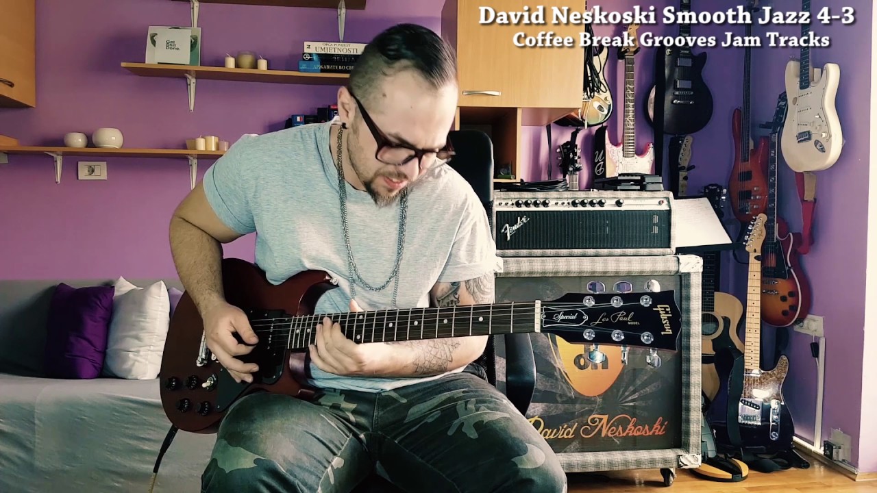 David Neskoski | Coffee Break Grooves Jam Tracks. - YouTube