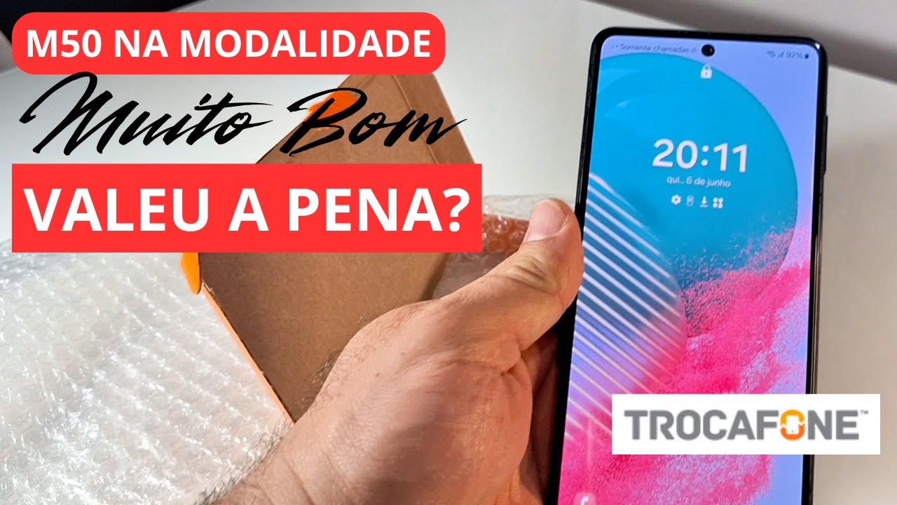Trocafone: SAMSUNG M50 na Modalidade MUITO BOM valeu a pena? - YouTube