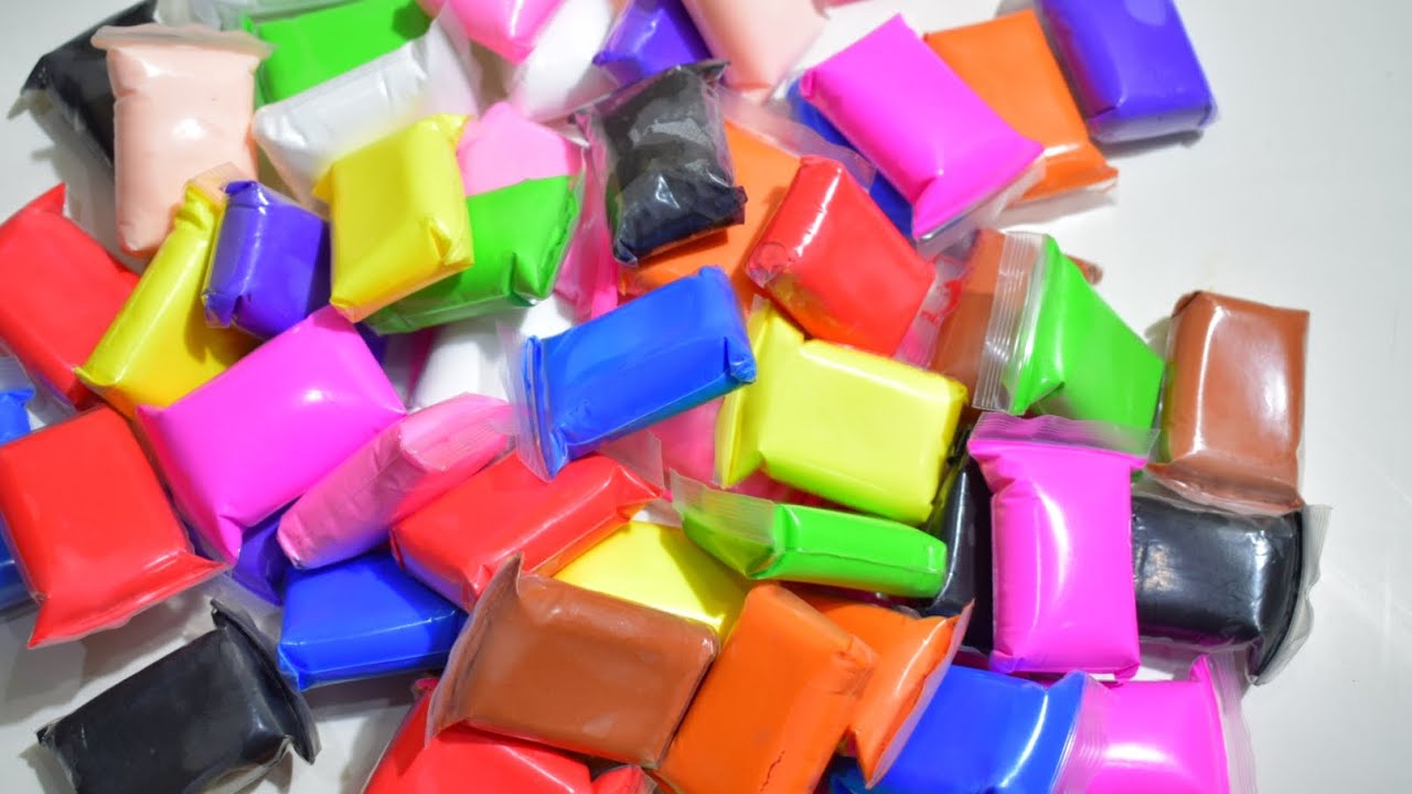 MULTICOLOR CLAY OPENING|CLAY ART 🎨#clay #clayvideos #clayart - YouTube