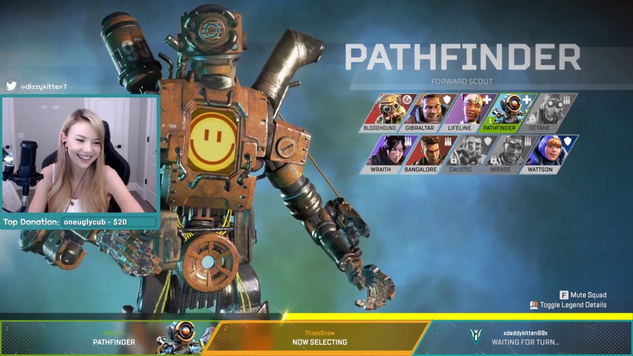 Apex Legends Multiplayer DizzyKitten Aug 18, 2019 Stream - YouTube