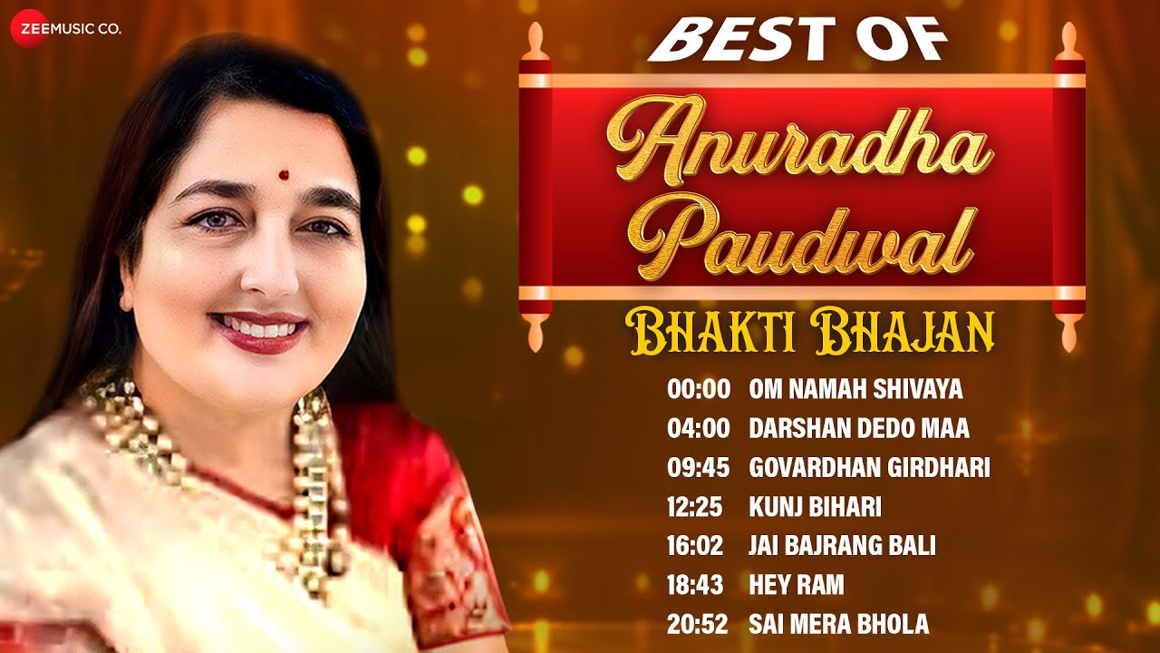 Best of Anuradha Paudwal - Bhakti Bhajan | Full Album | Om Namah ...