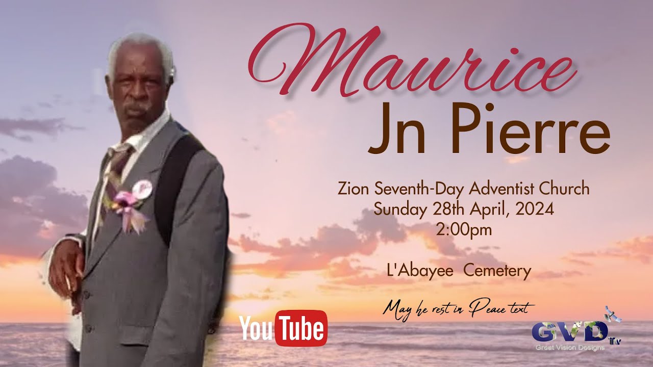 In Loving Memory of Maurice Jn Pierre - YouTube