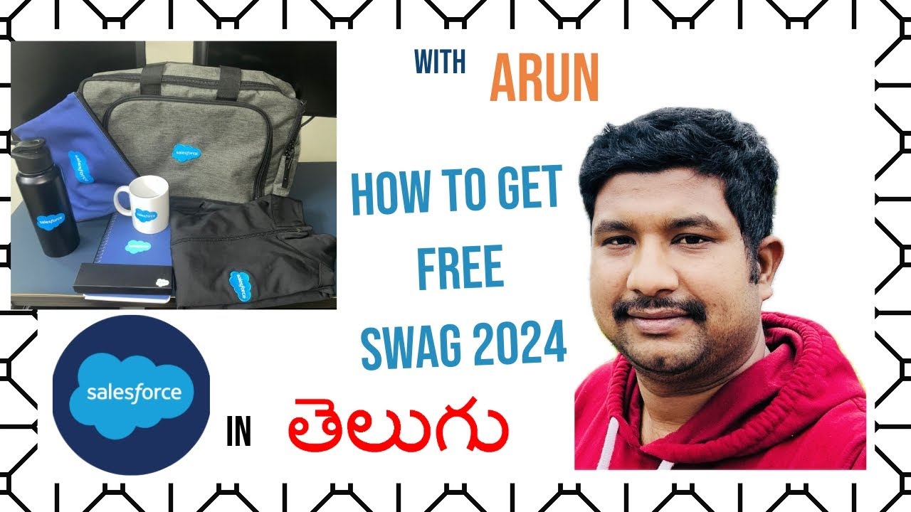 How to Get Free Salesforce SWAG 2024 | Journey 2 #Salesforce ...