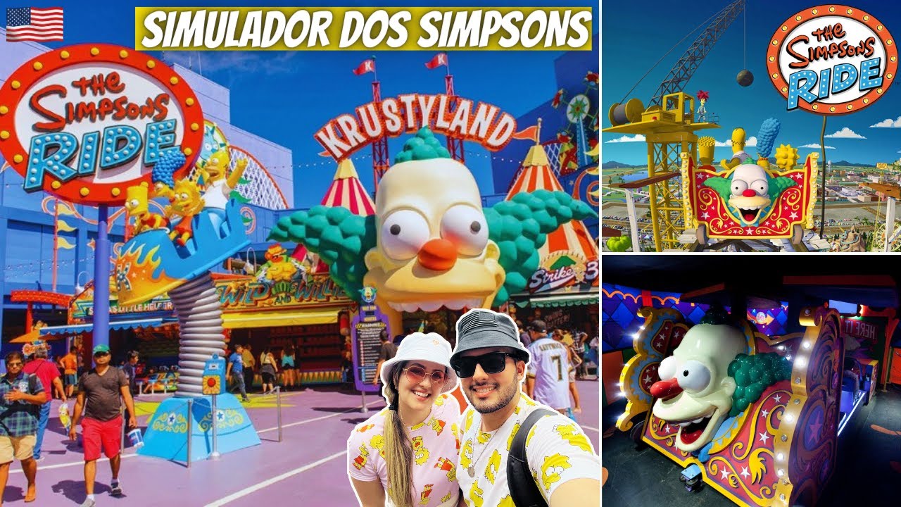 Universal Studios Simpsons Ride Video