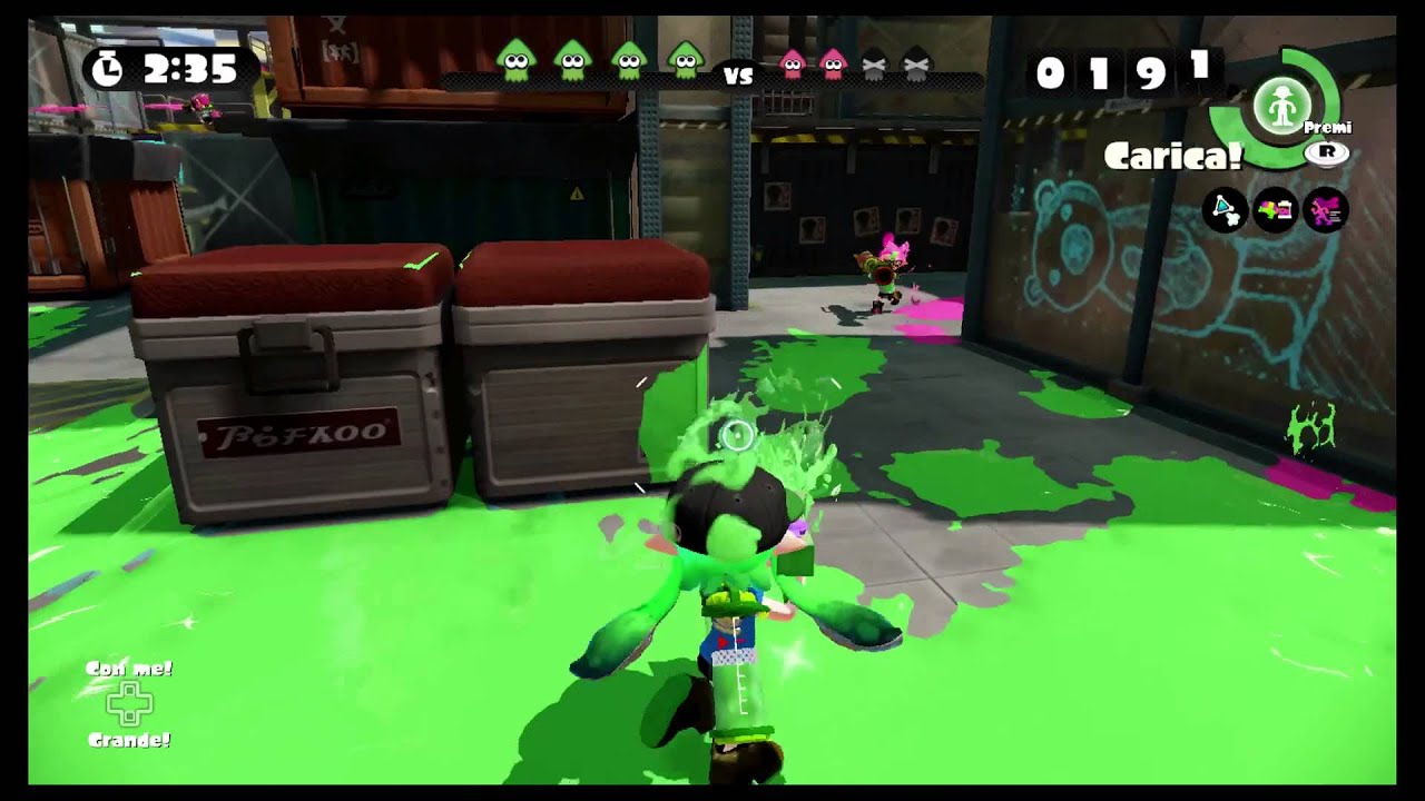 Ila plays Splatoon: Bombe Infide | Sneaky Bombs Compilation - YouTube