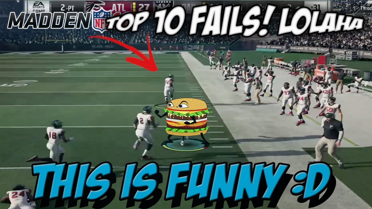 Top Fails, THIS IS FUNNY! (Madden 18) - YouTube