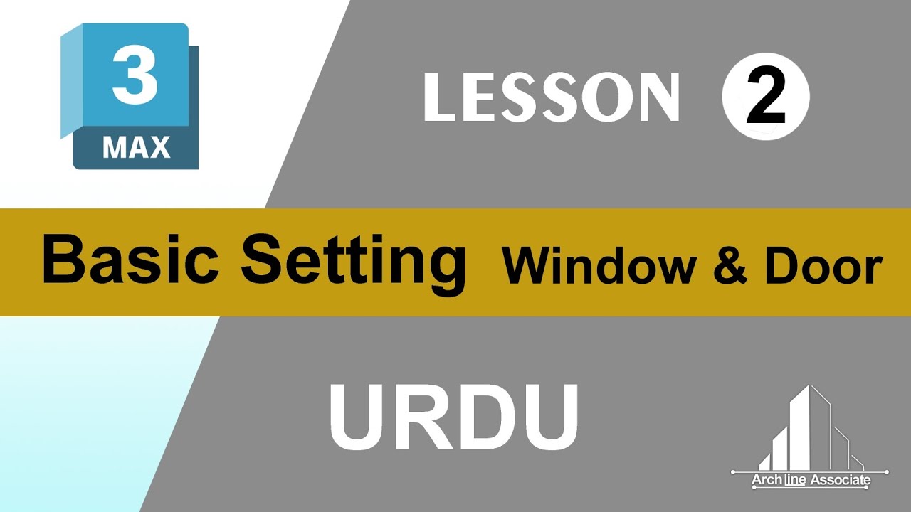 How to Create Wall Door Windows in 3ds Max 2020 with Easy Method - YouTube