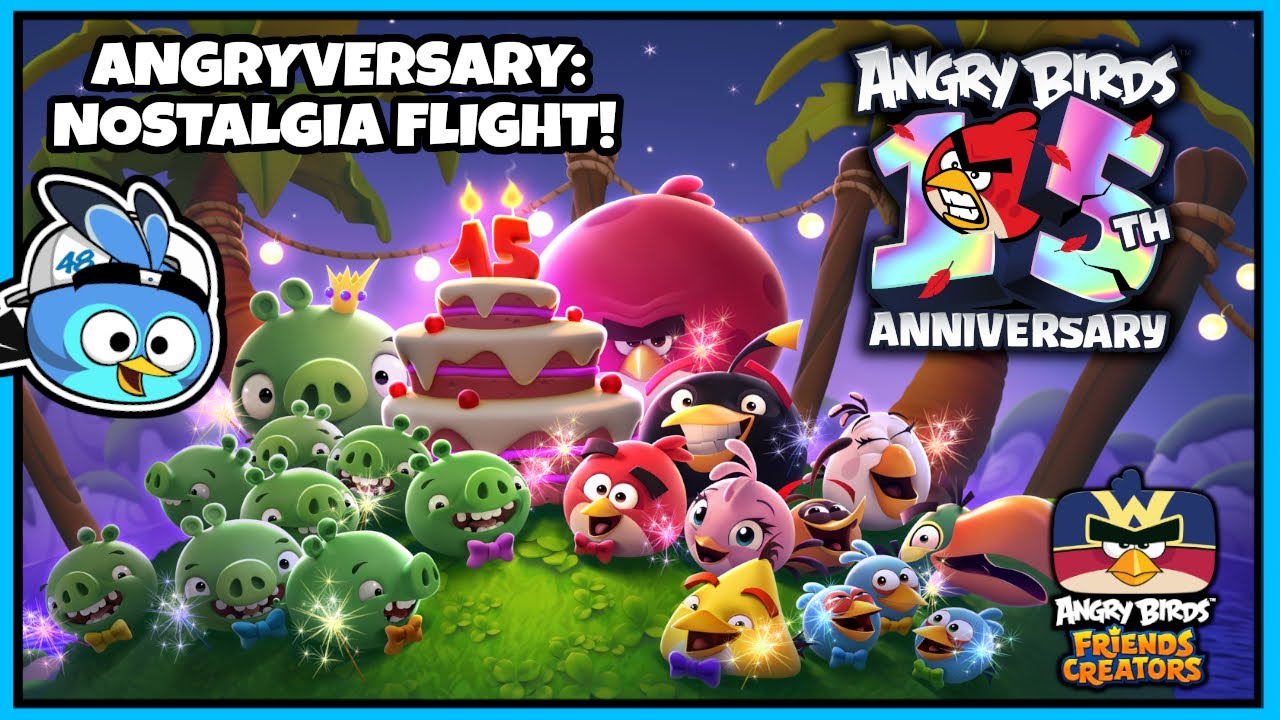Angry Birds Friends Angryversary: Nostalgia Flight Tournament Gameplay ...